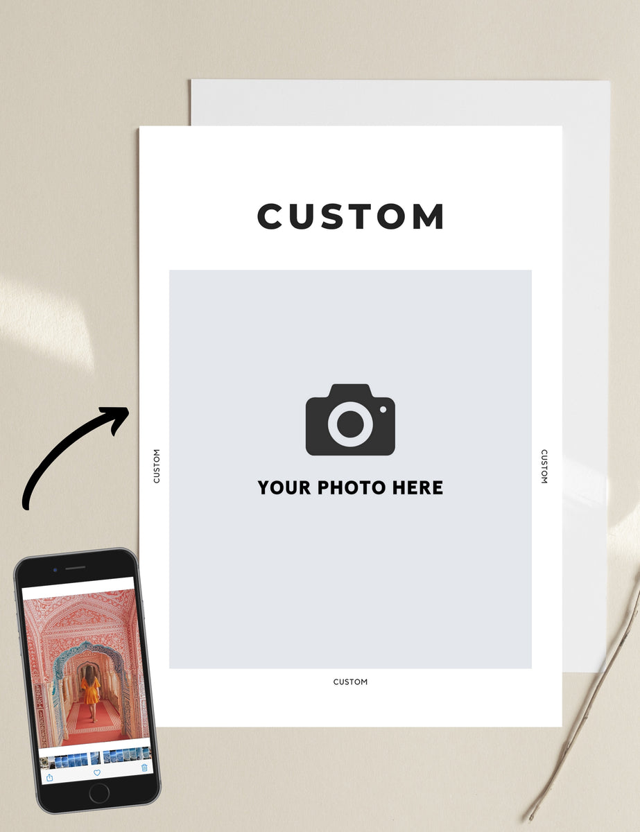 Custom Print - Design Your Own – TheTravelEdit